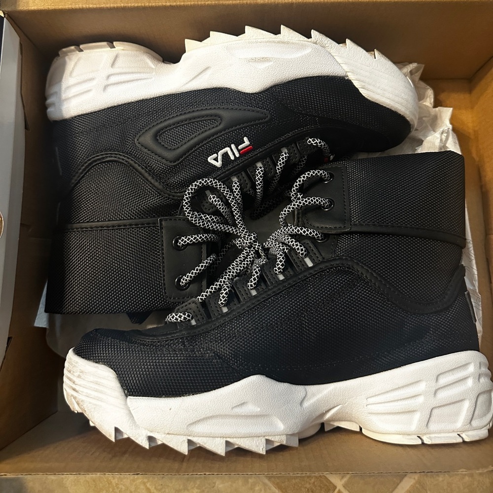 Fila Disruptor Ballistic High Top Boots - Gem